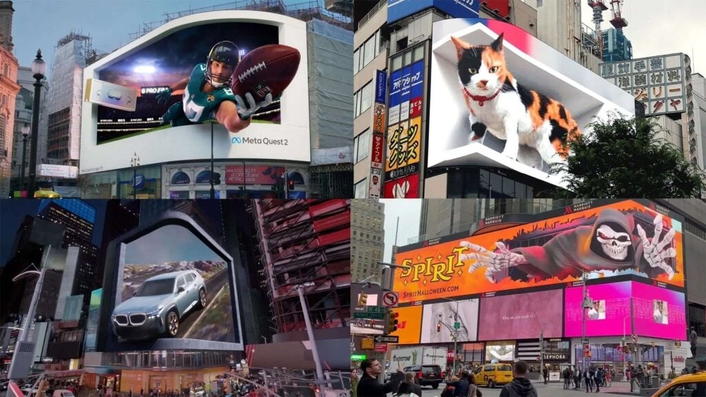 Sức mạnh 3D OOH 2026 chiến dịch ấn tượng từ thương hiệu lớn